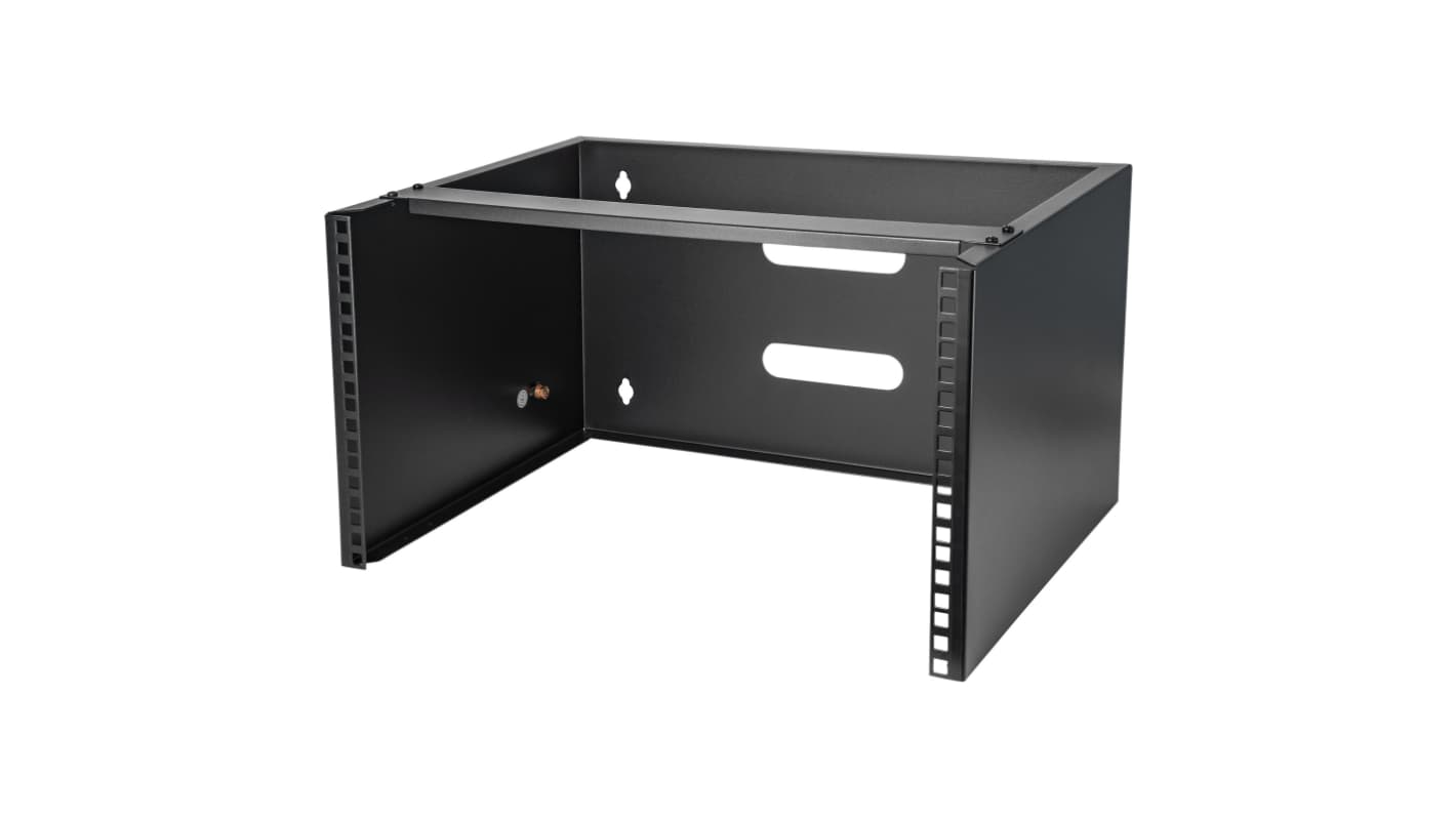 WALLMOUNT6 | StarTech.com Black 6U Steel Server Rack , with 2-Post ...