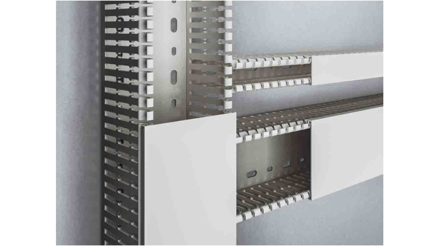 8800755 | Rittal PVC Cable Duct for Use with Cable Management Mounting ...