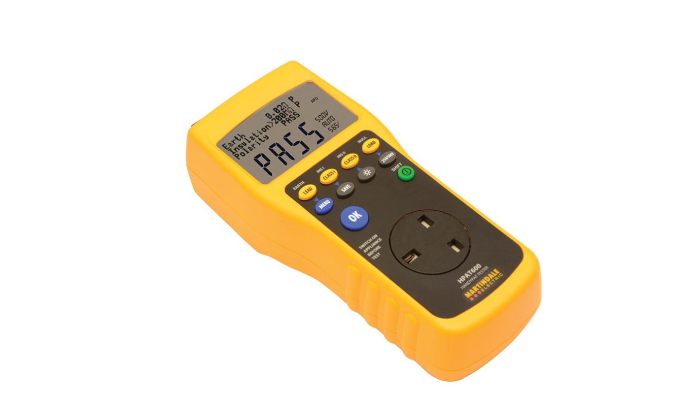 Martindale HPAT600/2 PAT Tester, Class I, Class II Test Type With RS ...