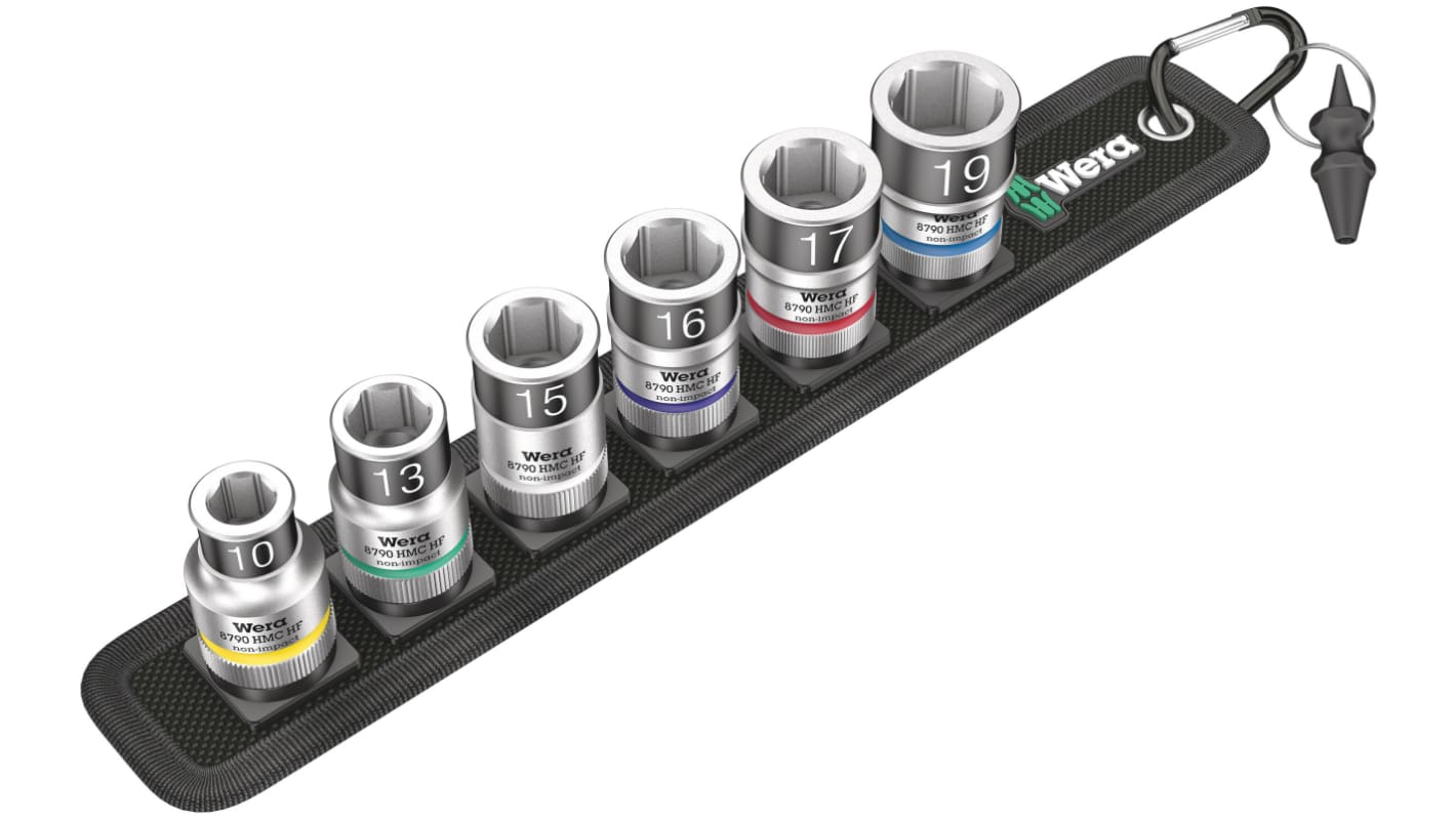 05003995001 | Wera 7-Piece Metric Standard Socket Set | RS