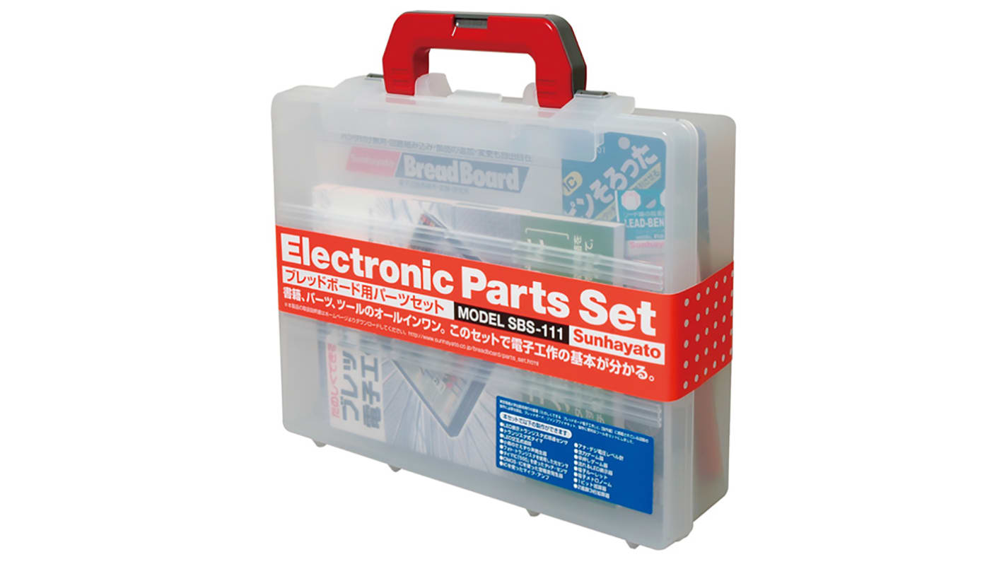 SBS-111, Breadboard Solderless Breadboard Kit 190 x 168 x 24mm | RS