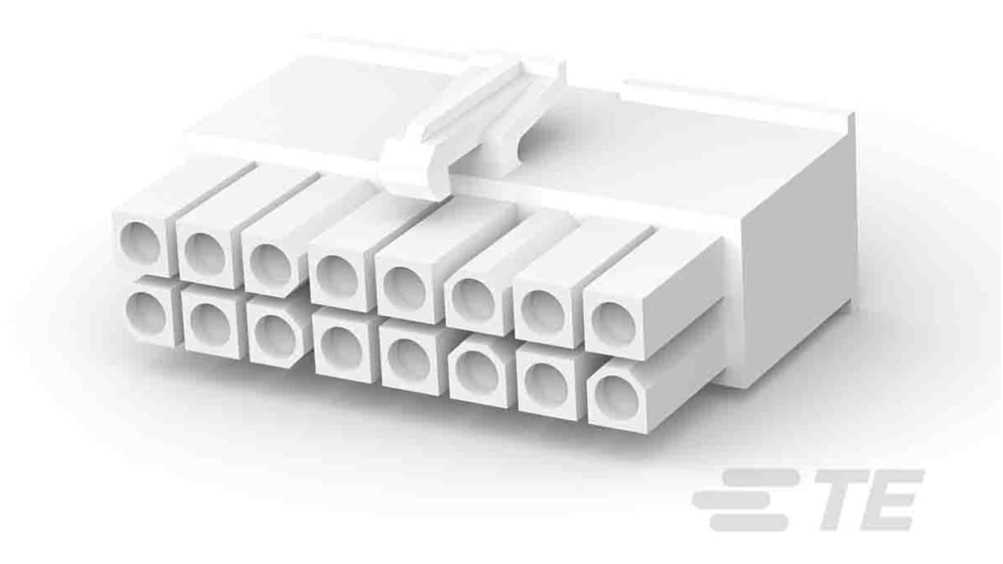 770583-1 | TE Connectivity, Mini-Universal MATE-N-LOK Male PCB Connector Housing, 4.14mm Pitch ...