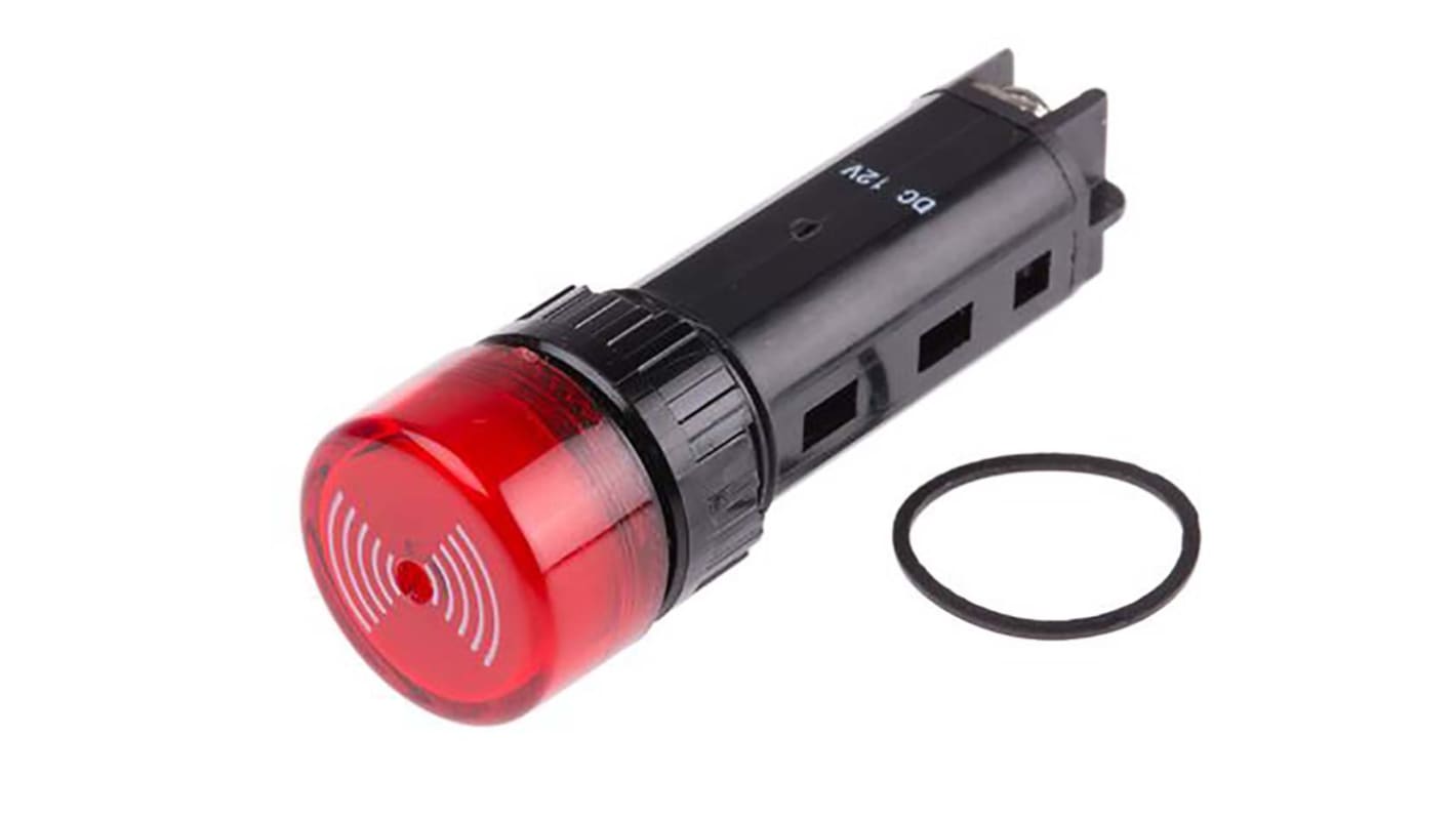 RS PRO Panel Mount Buzzer, 12 V dc, IP40, DC | RS
