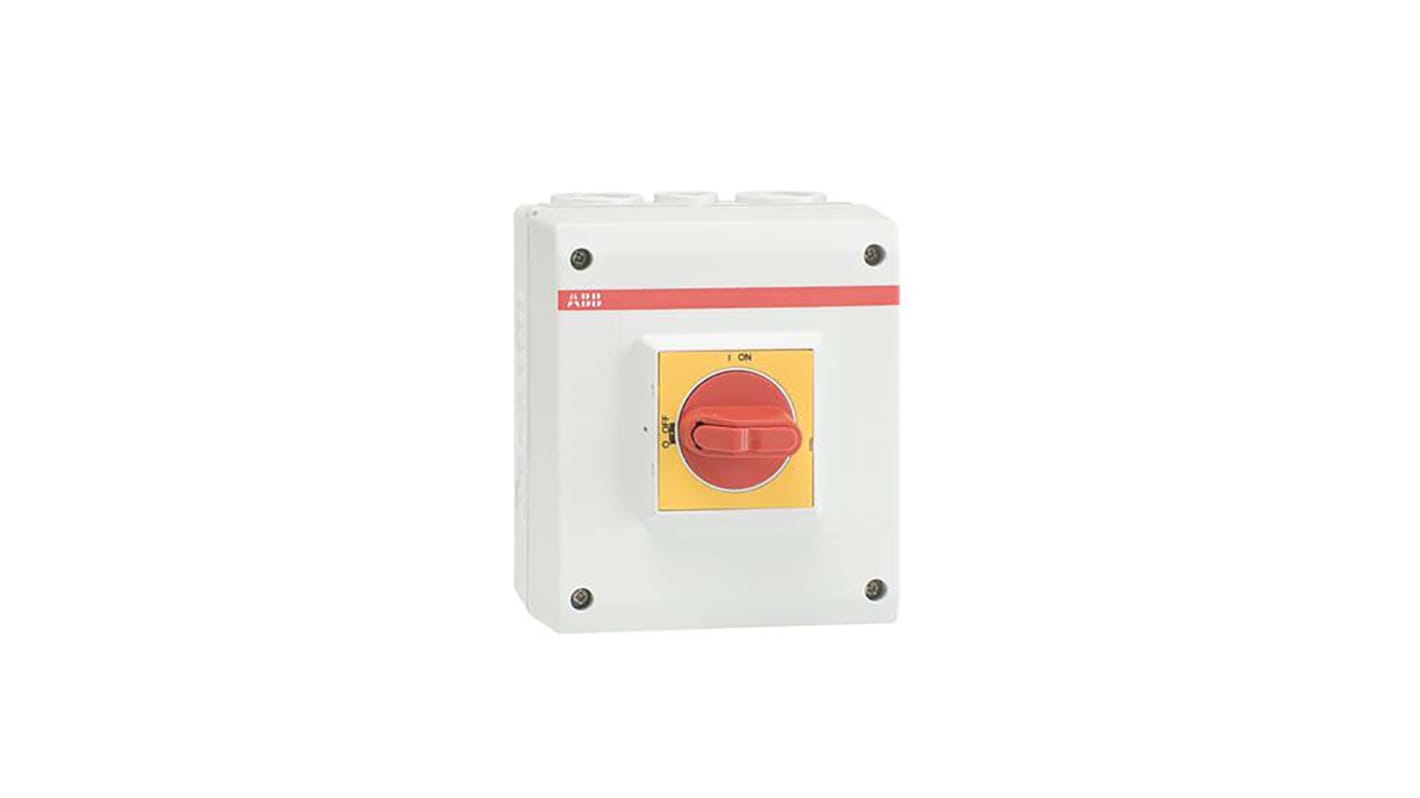 1SCA022401R3430 | ABB Plug In Isolator Switch - 25A Maximum Current, 9kW Power Rating, IP65 | RS