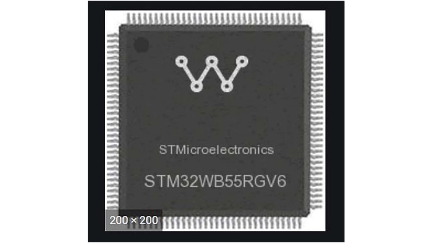 STMicroelectronics STM32WB55RGV6, Wireless System On Chip SOC 68-Pin ...