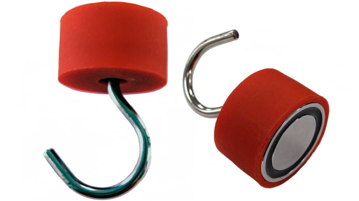 E1086/NEO/R | Eclipse Neodymium Magnet 0.05kg, Length 70mm, Width 45mm | RS