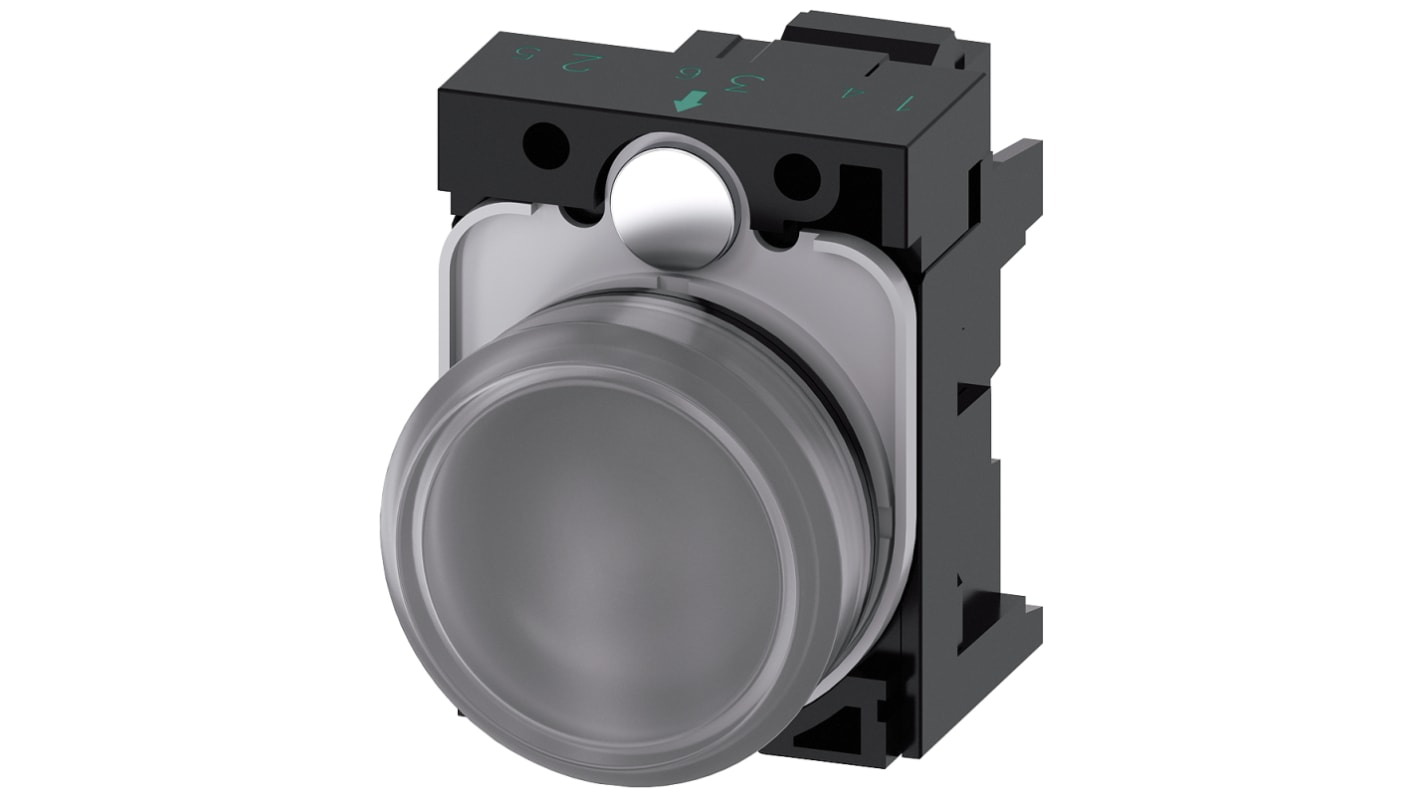 3SU1106-6AA70-3AA0 | Siemens, SIRIUS ACT, Panel Mount White LED ...