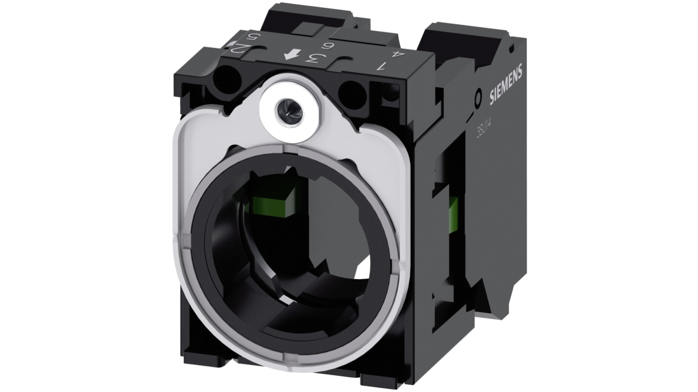 3SU1550-1AA10-3NA0 | SIRIUS ACT Contact Block & Holder - 5 ... 500 V | RS