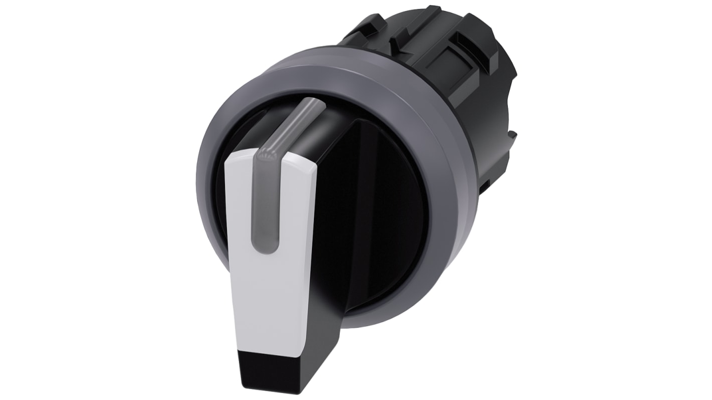 3SU1032-2BN60-0AA0 | Siemens SIRIUS ACT 3-position Selector Switch Head, Latching, 22mm Cutout | RS