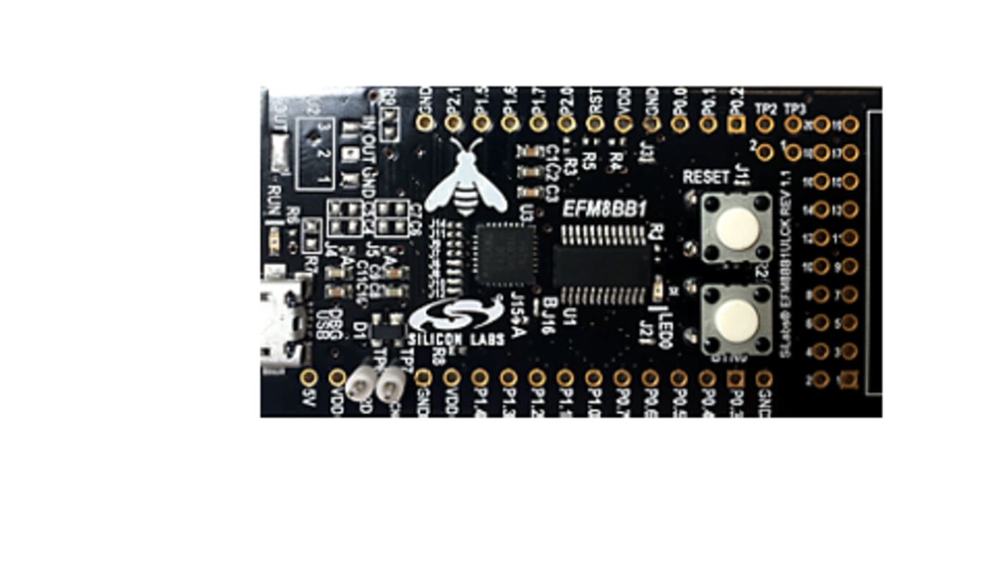 Silicon Labs EFM8™ Busy Bee Low Cost 8-bit MCU Starter Kit Starter Kit EFM8BB1LCK | RS