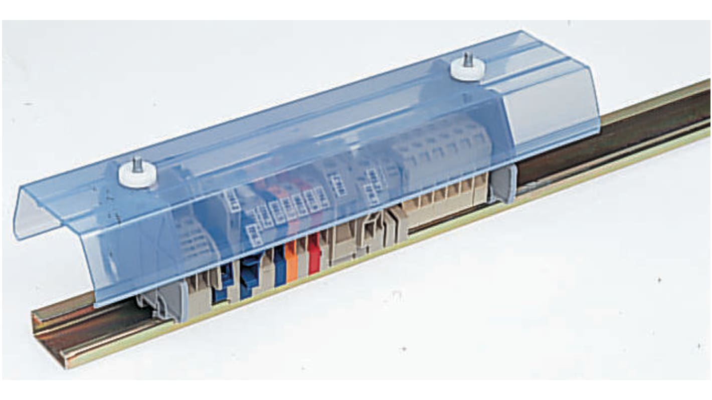 1SNA176791R2100 | Entrelec CPV Series Clear Cover for Use with DIN Rail ...