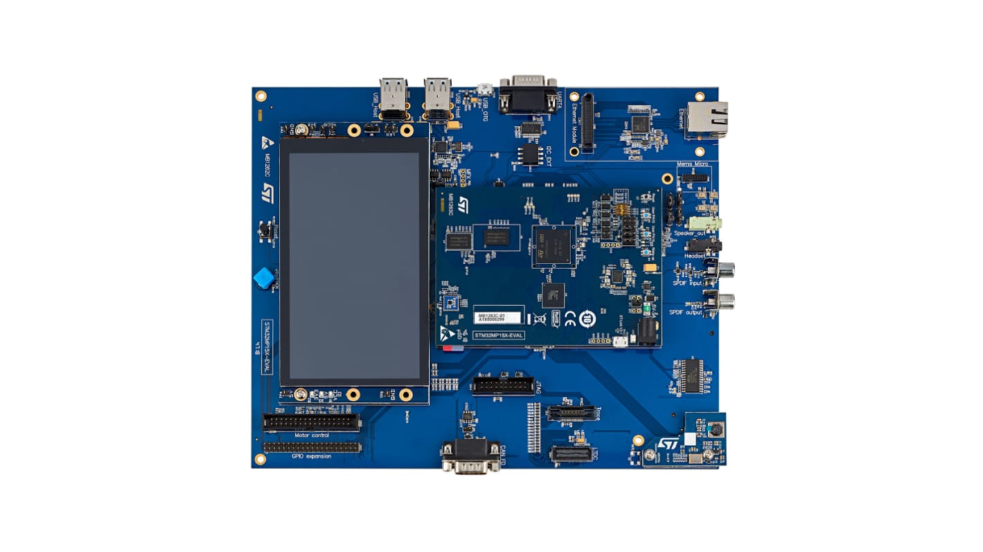STMicroelectronics Evaluation Boards with STM32MP157 MPUs Evaluation ...