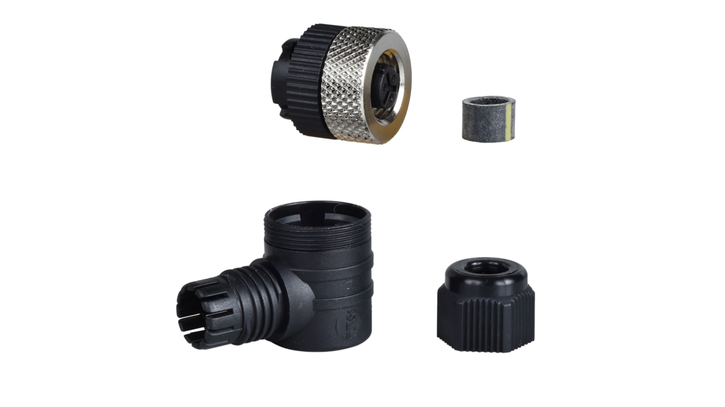 XZCC20FCM30B | Telemecanique Sensors Circular Connector, 3 Contacts ...