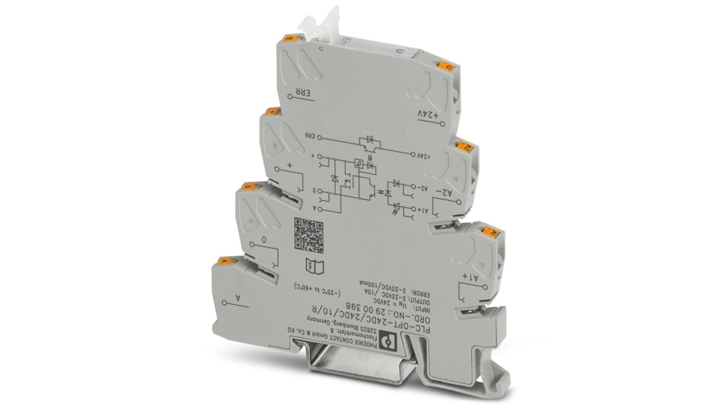2900398 | Phoenix Contact PLC-OPT Series Solid State Interface Relay ...