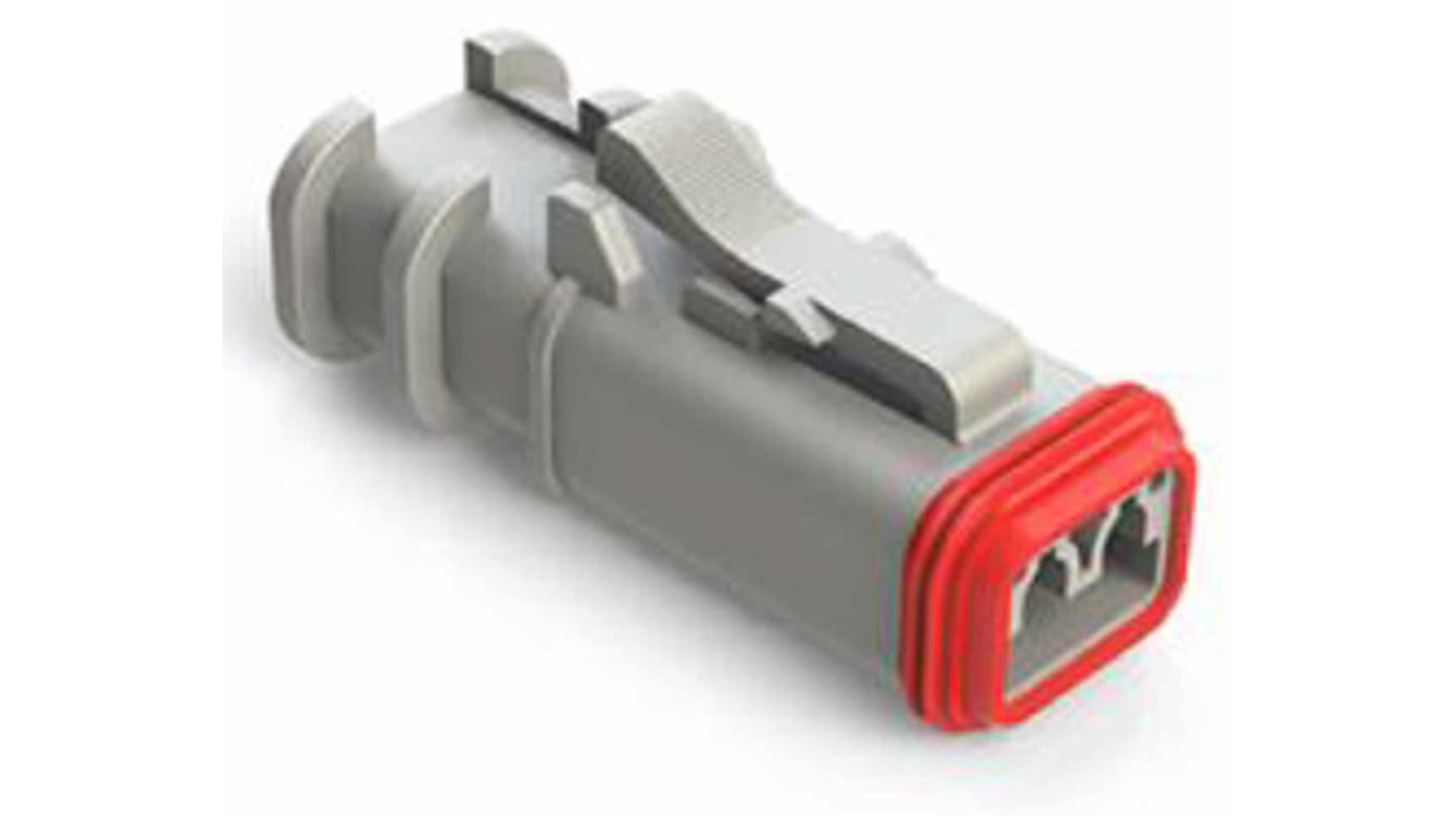 AT06-2S-OMGRY | Amphenol Industrial, AT Automotive Connector Socket 2 ...