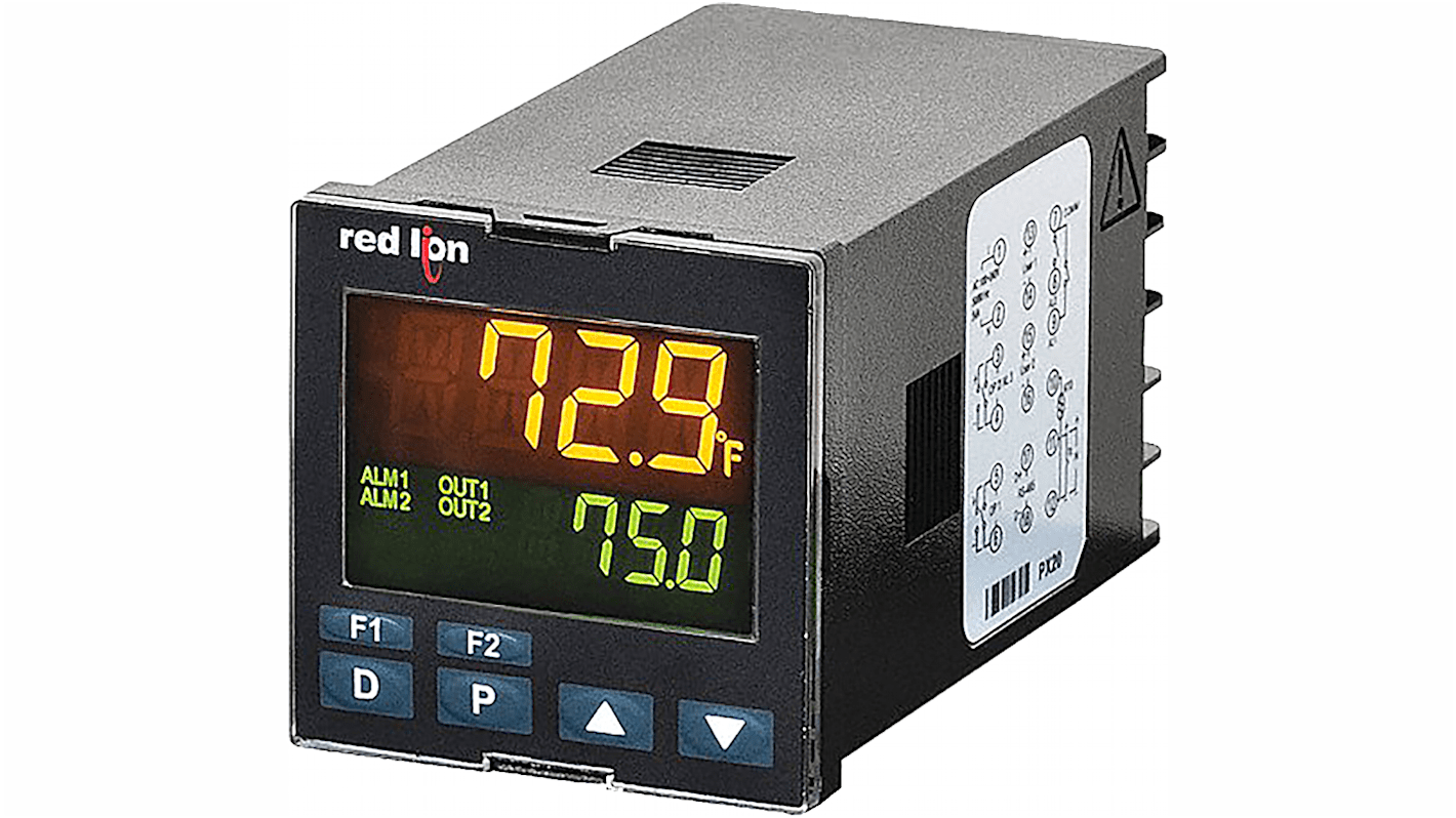PXU100B0 | Red Lion PXU Panel Mount PID Temperature Controller, 48 x ...