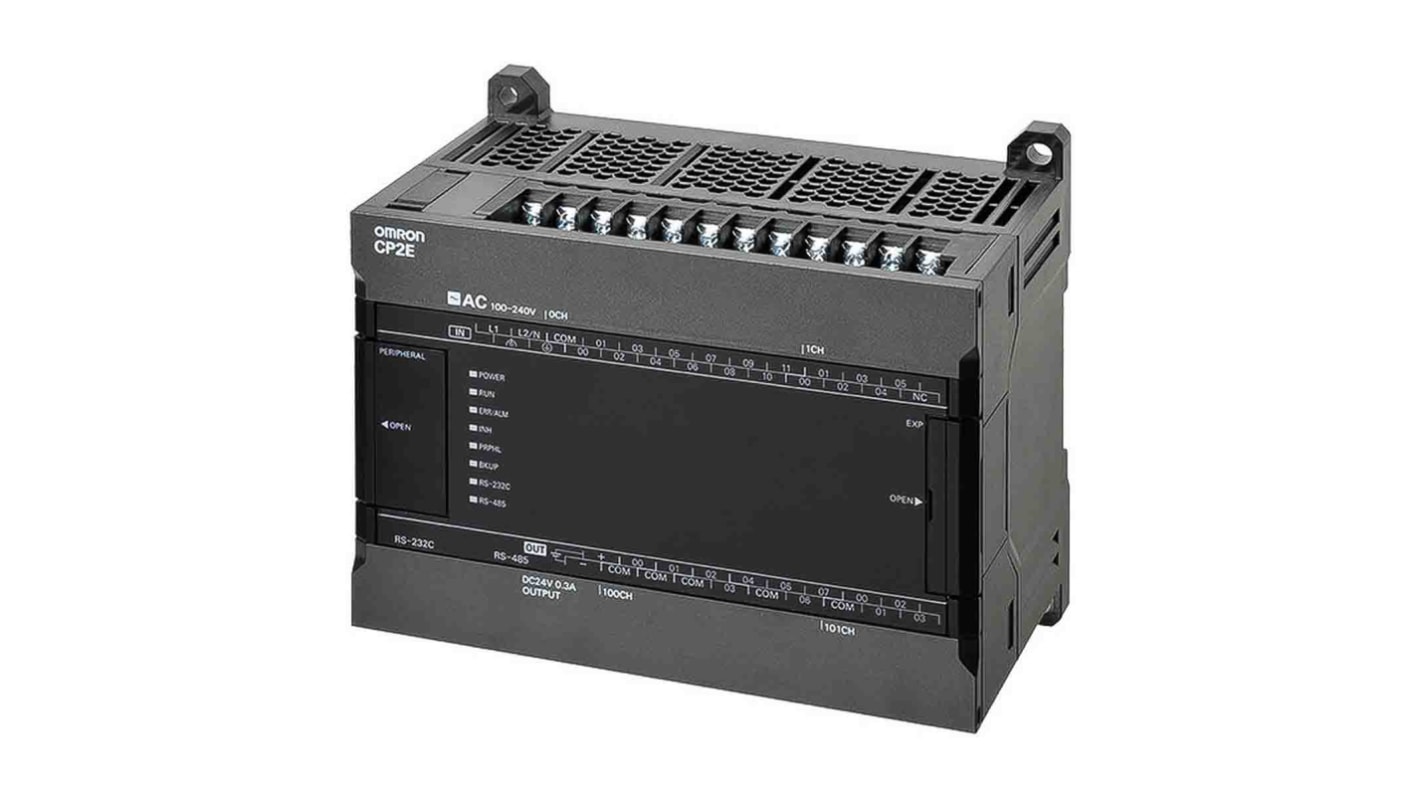 CP2E-S30DT-D | Omron CP2E Series PLC CPU for Use with CP2E Series ...