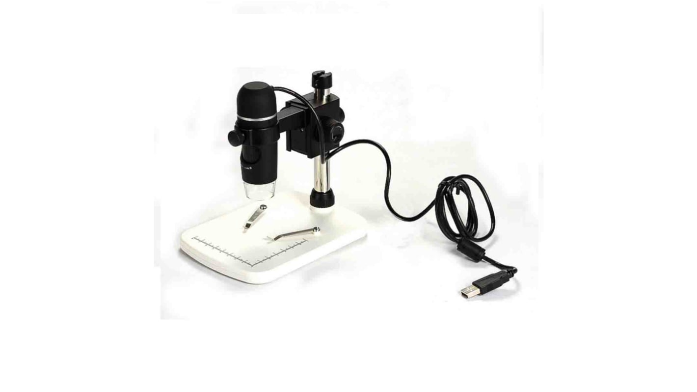 RS PRO USB Digital Microscope, 5M pixels, 20x → 200x Magnification | RS