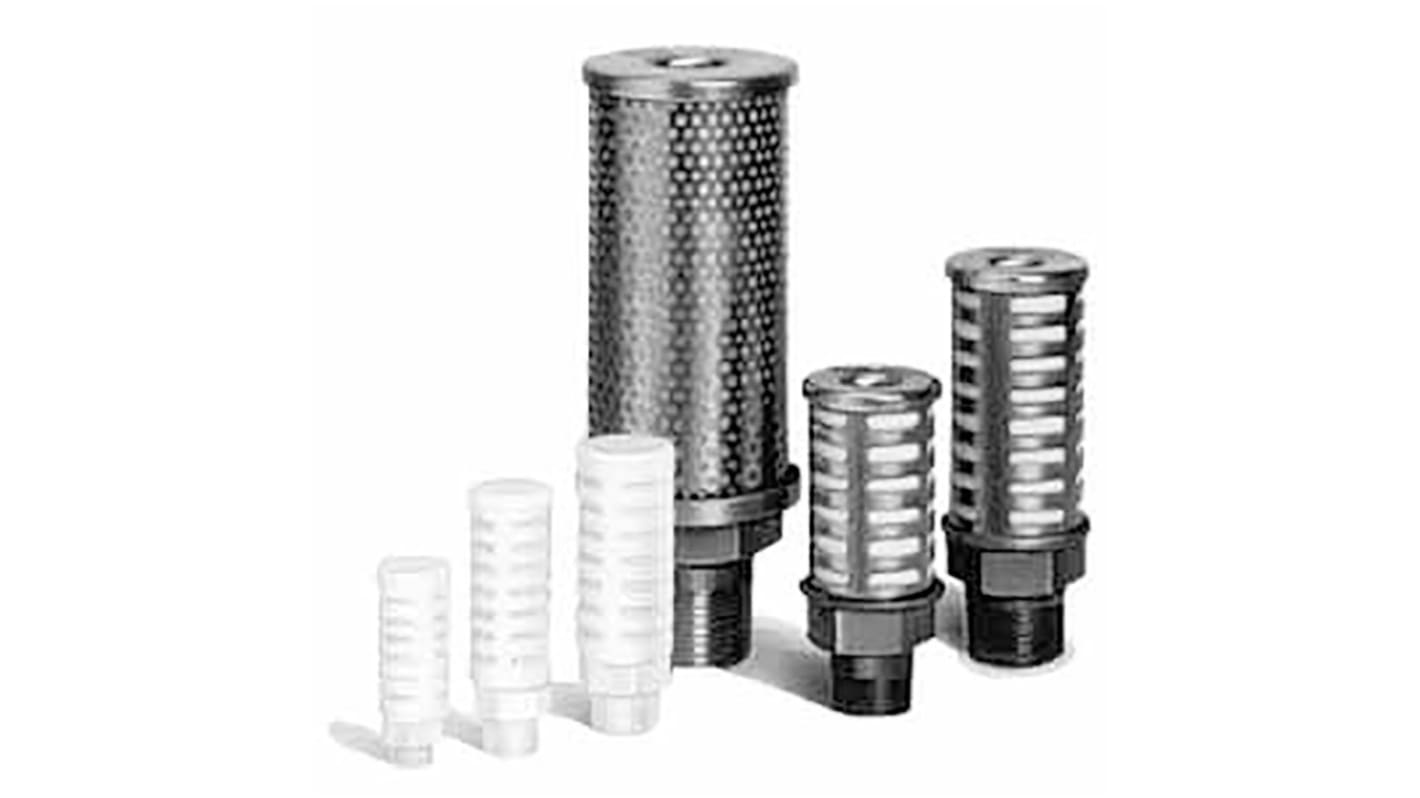 AN900-20 | SMC AN PE 1MPa Pneumatic Silencer, Threaded, R 2 Male | RS