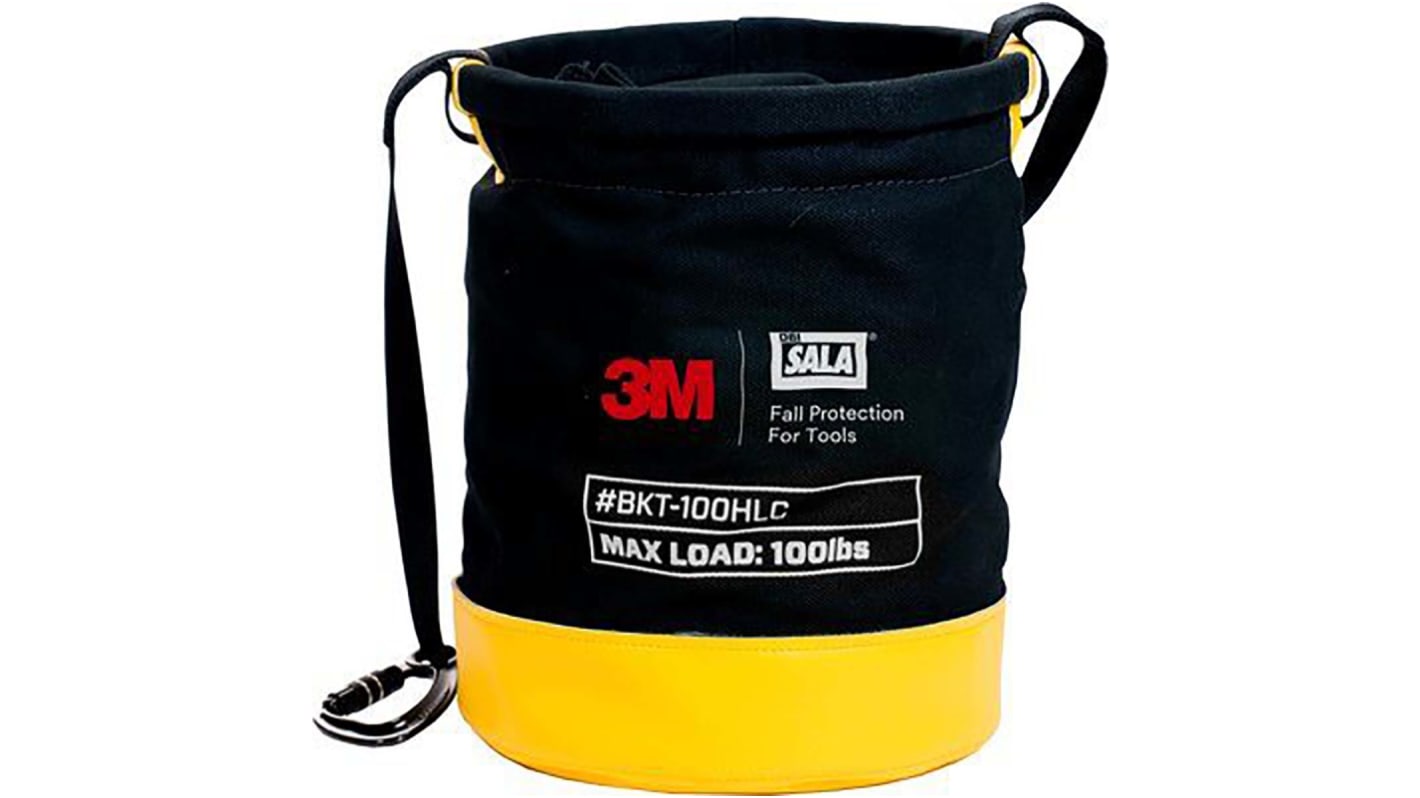3M 1500133 Canvas Black, Yellow Safety Equipment Bag | RS
