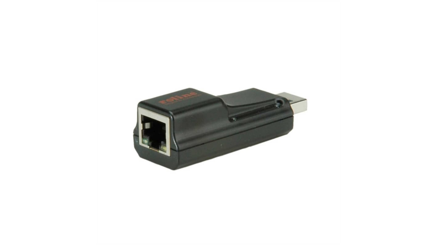 12.02.1106-10 | Roline USB Network Adapter USB 3.2 USB to RJ45 | RS