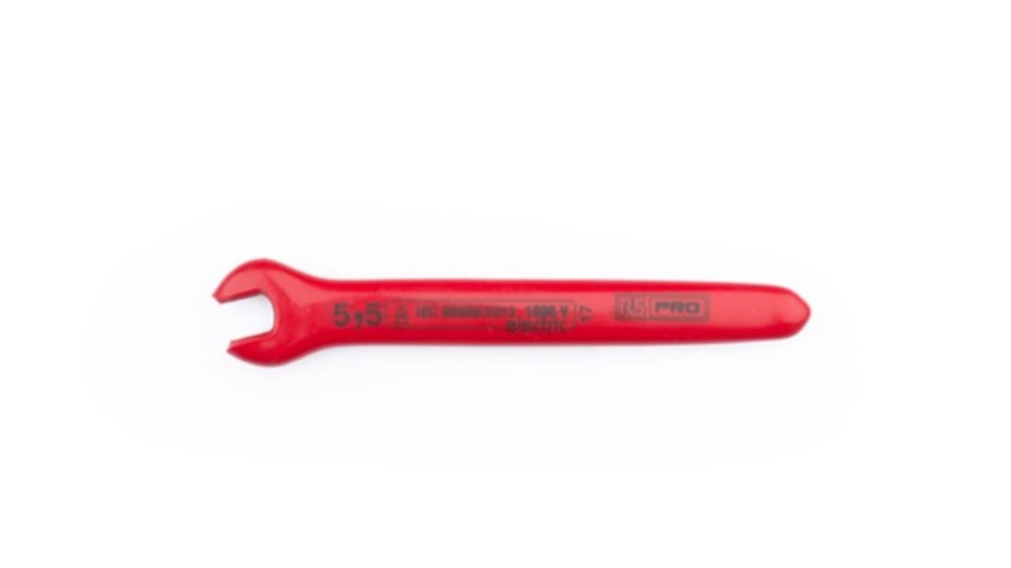 RS PRO Open Ended Spanner, 5.5mm, Metric, 99 mm Overall | RS