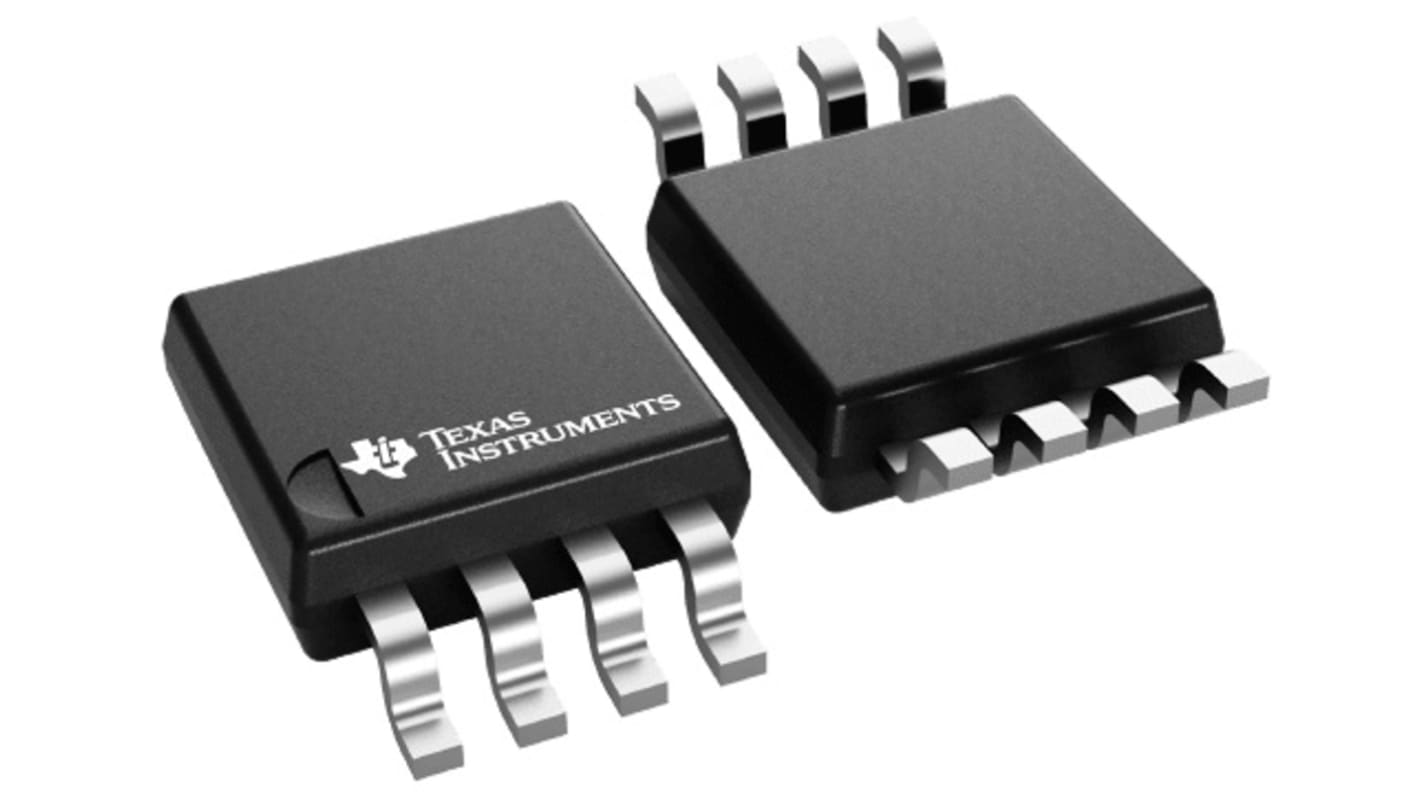 INA326EA/250 Texas Instruments, Instrumentation Amplifier, ±100μV ...