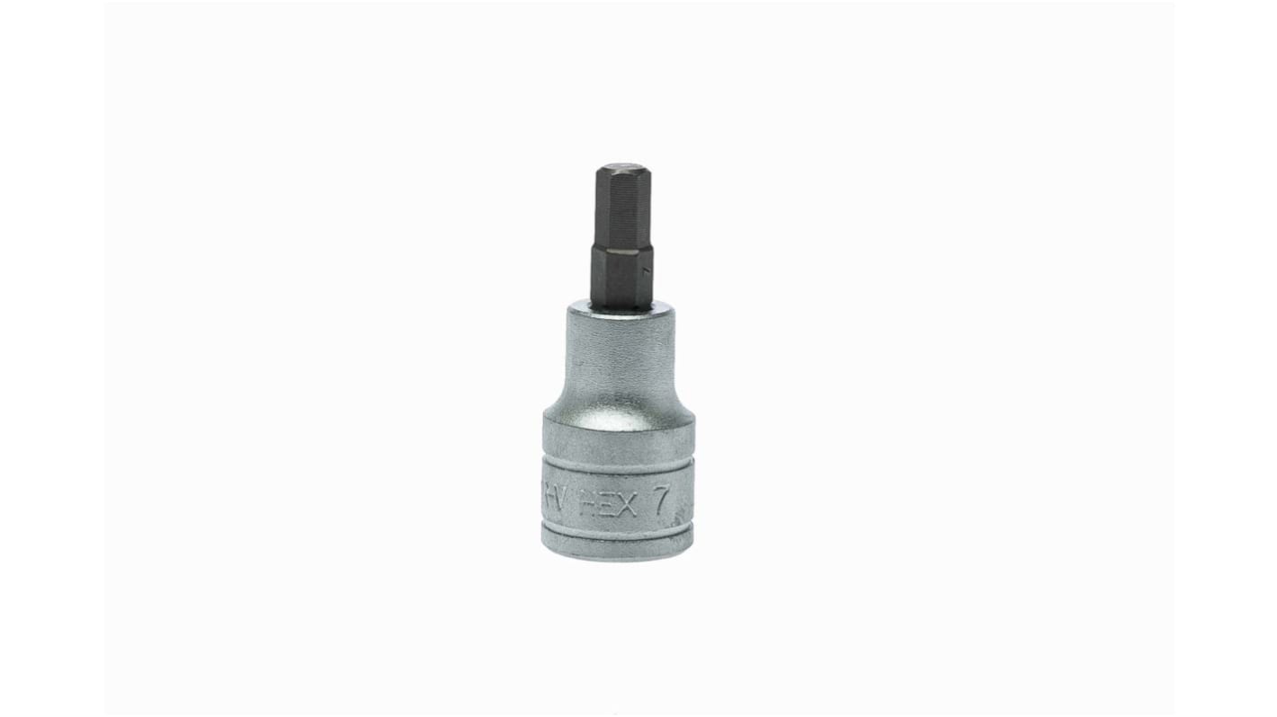 M121507-C | Teng Tools 1/2 in Drive Bit Socket, Hex Bit, 7mm | RS