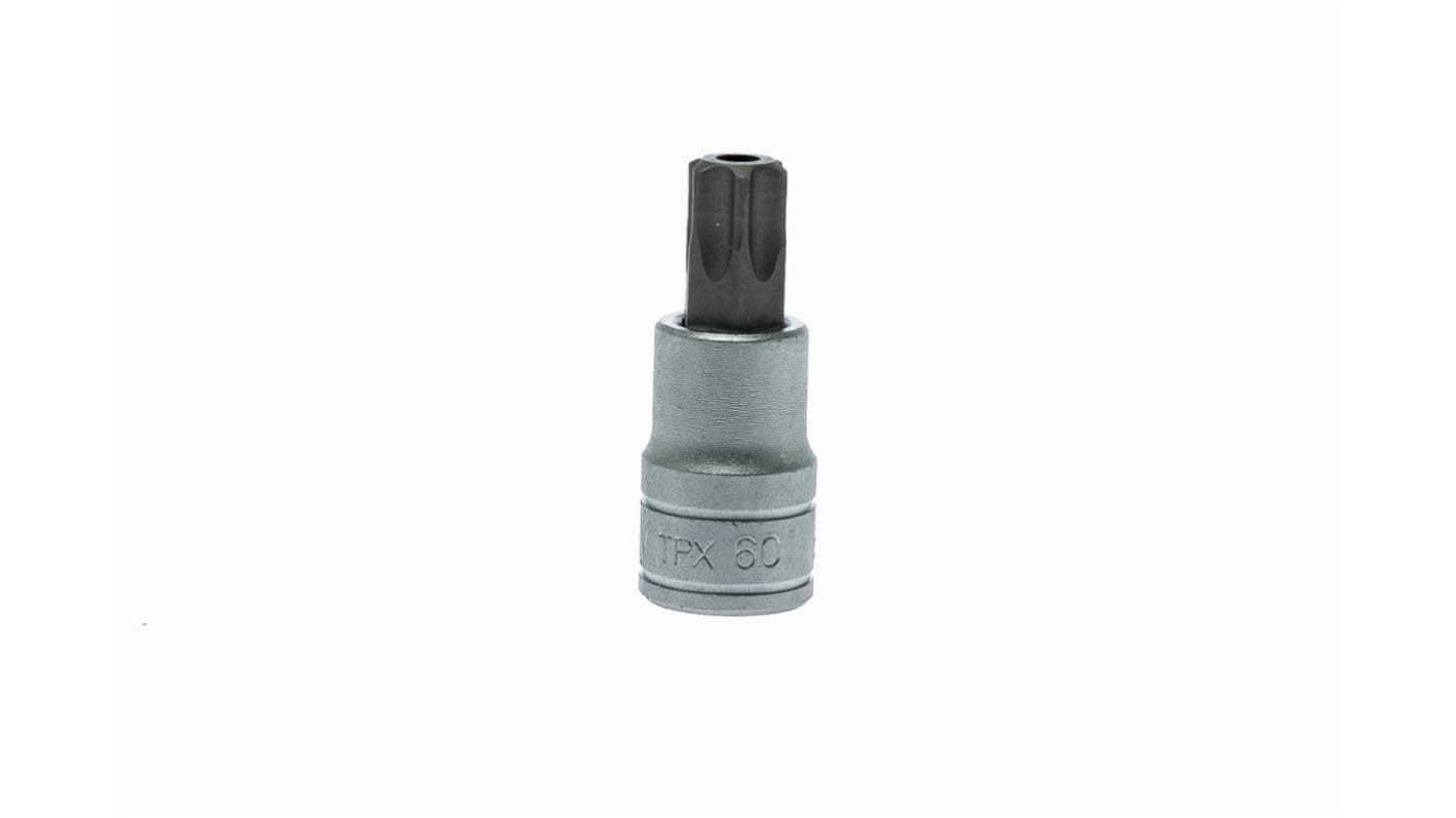 M121260-C | Teng Tools 1/2 in Drive Bit Socket, Tamperproof Torx Bit ...
