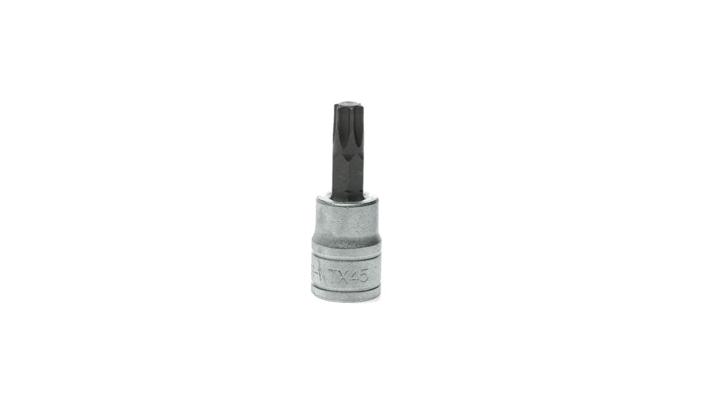 M381245T-C | Teng Tools 3/8 in Drive Bit Socket, Torx Bit, T45 | RS