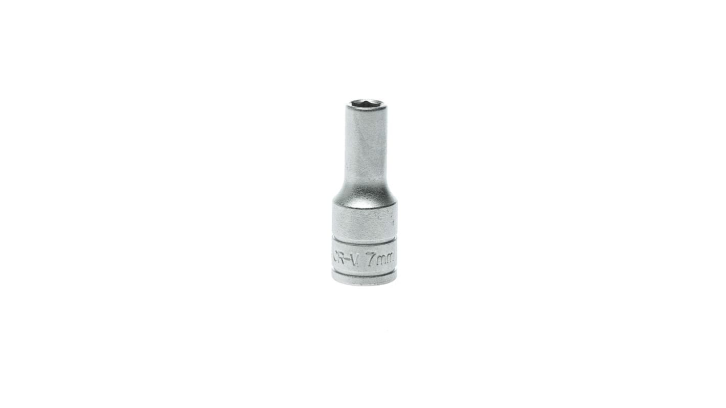 M380607-C | Teng Tools 3/8 in Drive 7mm Deep Socket, 6 point, 45.5 mm ...