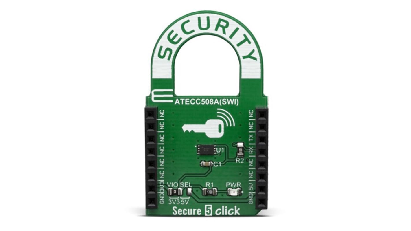 MikroElektronika Secure Click Schematic V100 MIKROE-3774 | RS