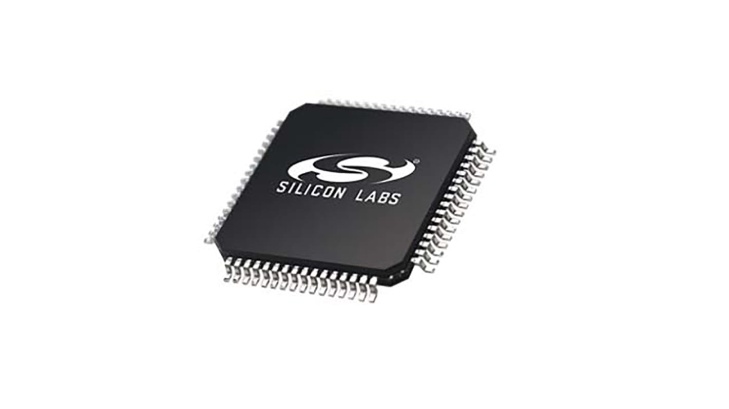 Silicon Labs EFM32LG942F256G-F-QFP64, 32bit ARM Cortex M3 Microcontroller, EFM32, 48MHz, 256 kB ...