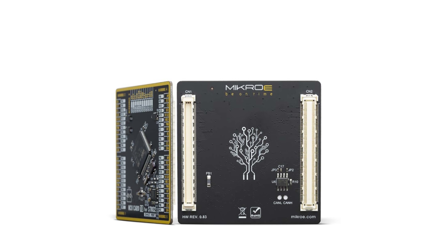 MikroElektronika MCU CARD 10 FOR STM32 32 Bit MCU Add On Board MIKROE-3731 | RS