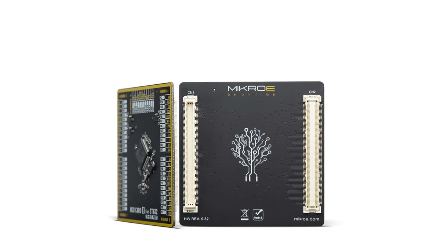 MikroElektronika MCU CARD 8 FOR STM32 32 Bit MCU Add On Board MIKROE-3732 | RS