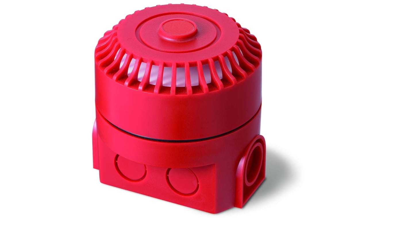 RS PRO Electronic Sounder, 24 V, 114dB at 1 m, IP44, DC | RS