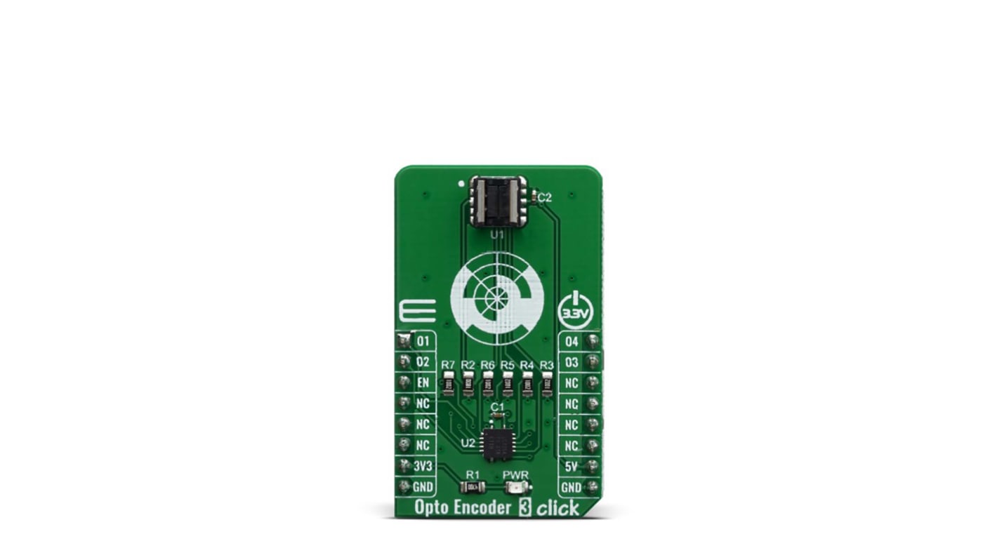 MIKROE-3710 | MikroElektronika Opto Encoder 3 Click Development Kit for Mikroe-3710 | RS