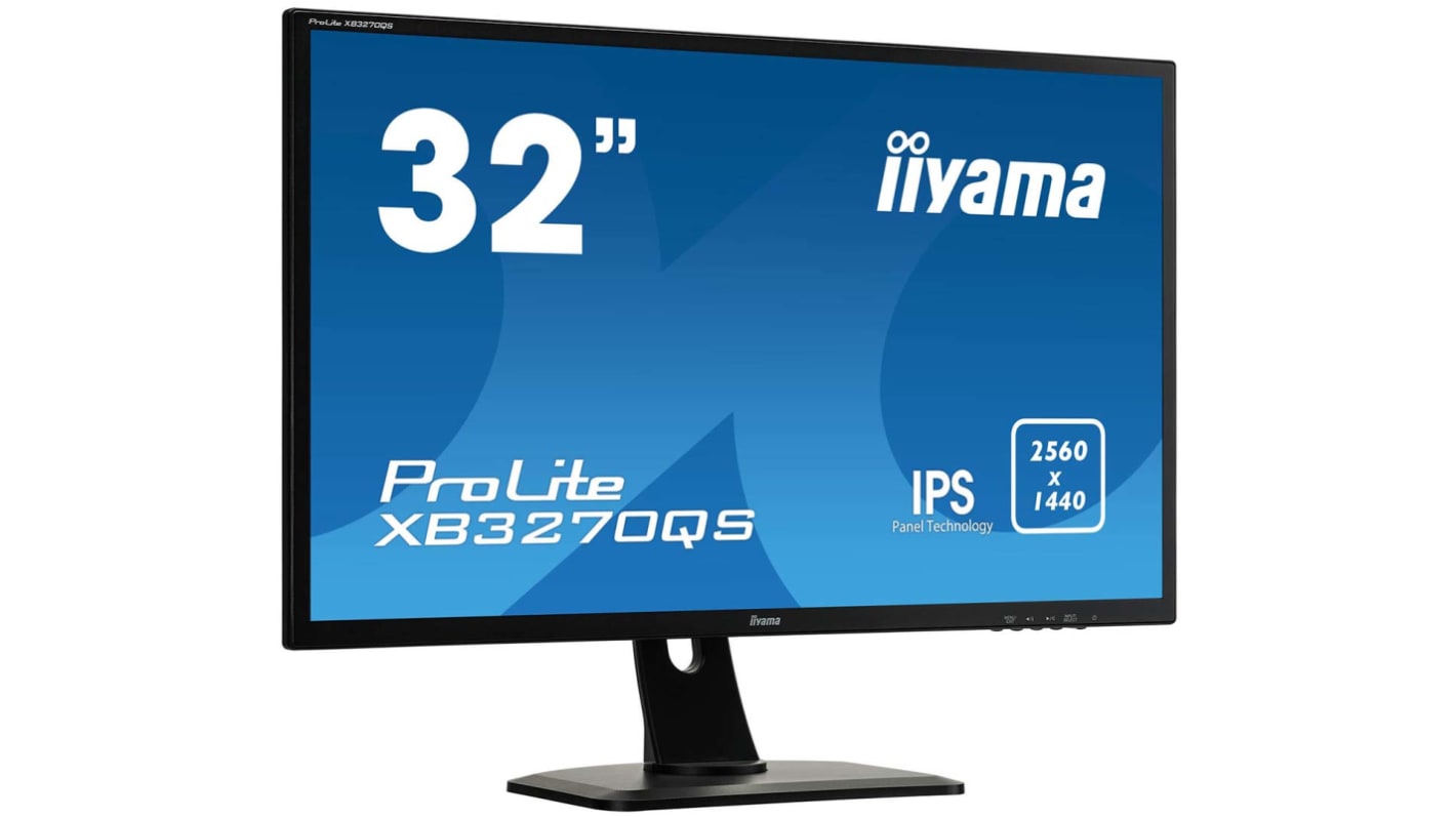 XB3270QS-B1 | iiyama ProLite 32in LED Monitor, 2560 x 1440pixels | RS