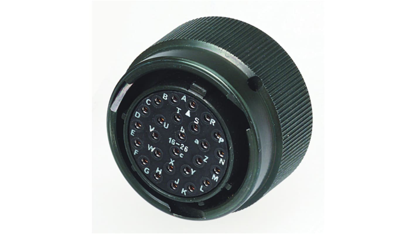 MS3102A18-10S | Amphenol, MS Box Mount MIL Spec Circular Connector ...