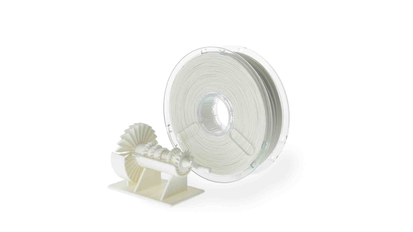 PA06002 | Polymaker 1.75mm White Tough PLA 3D Printer Filament, 750g | RS