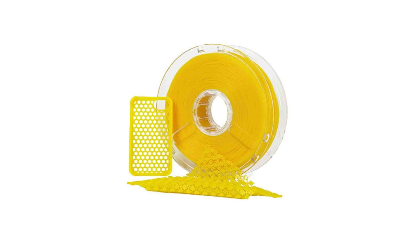 PD01010 | Polymaker 2.85mm Yellow TPU 95A 3D Printer Filament, 750g | RS