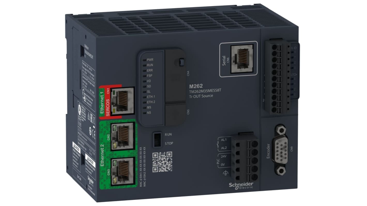 TM262M35MESS8T | Schneider Electric, M262, Logic Controller - 4 Inputs ...