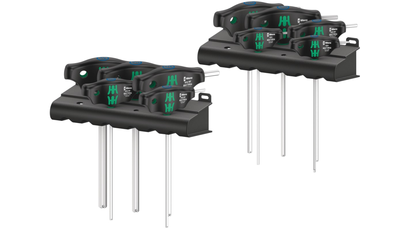 05023451001 | Wera 10 piece T Shape Imperial Hex Key Set | RS