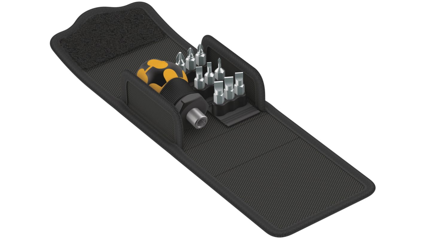 05057472001 | Wera Interchangeable Stubby Screwdriver Set, ESD-Safe | RS