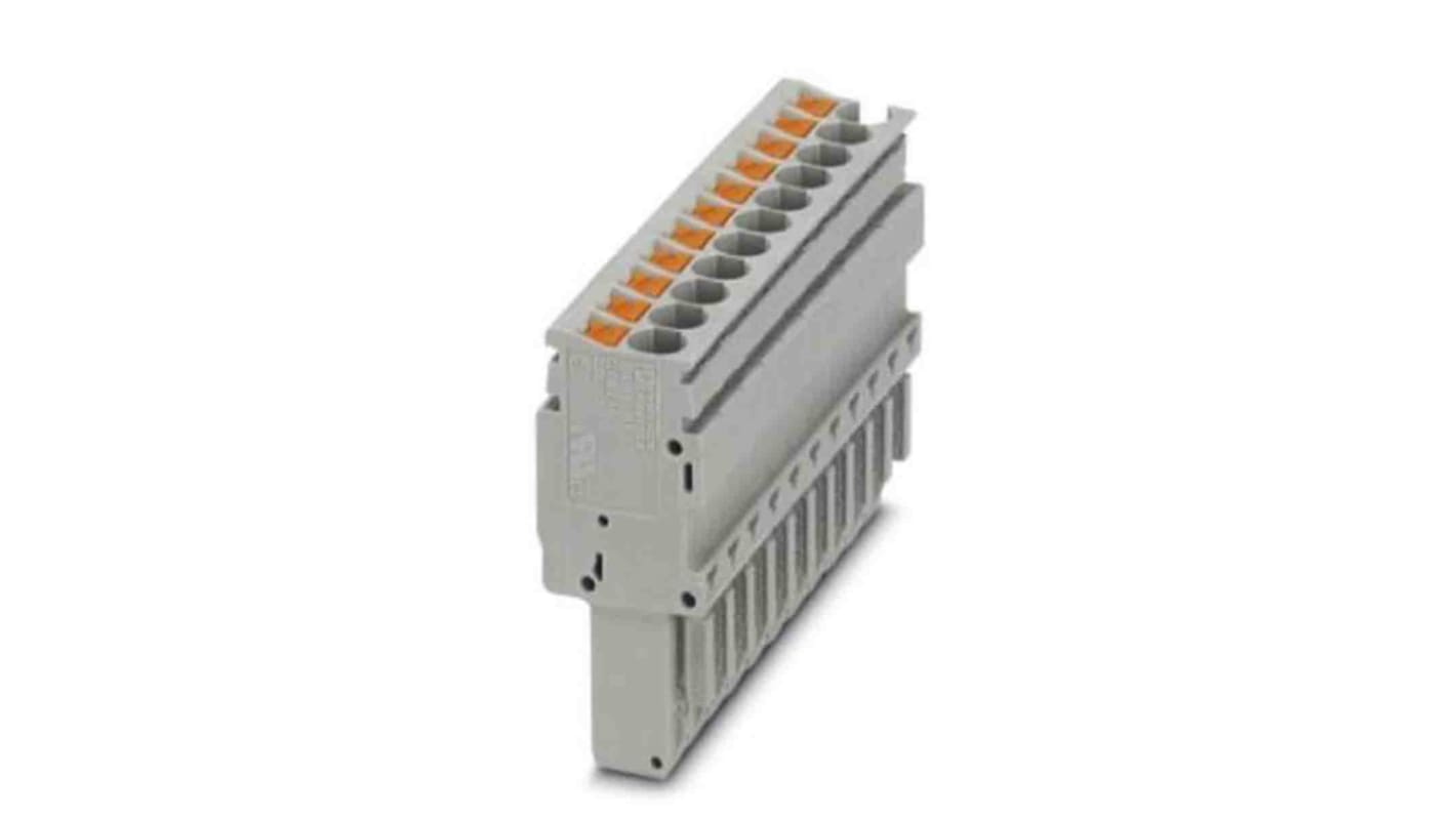 3209963 | Phoenix Contact 5.2mm Pitch Pluggable Terminal Block, Plug ...