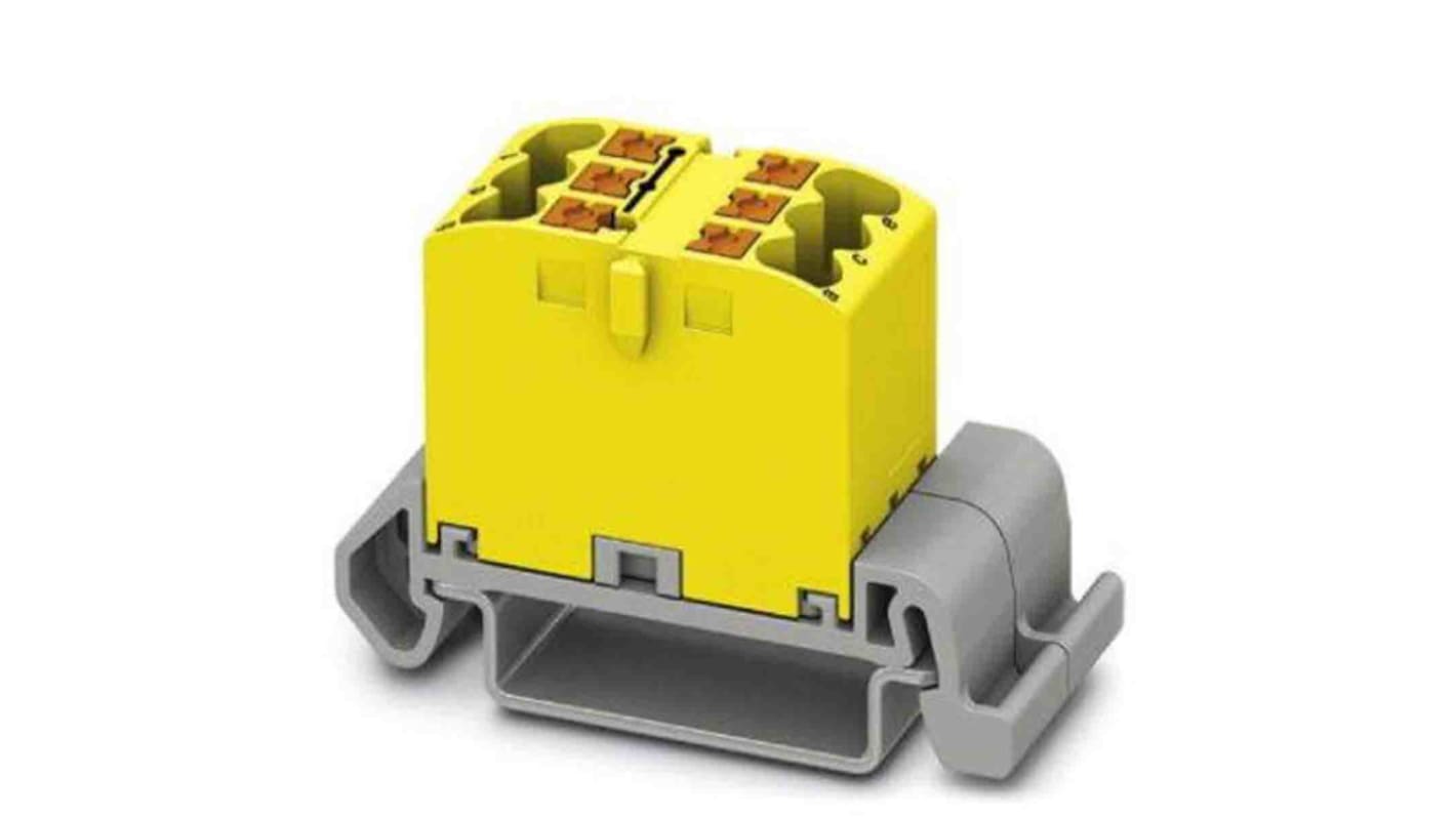 3273138 | Phoenix Contact Distribution Block, 6 Way, 4mm², 24A, 690 V ...