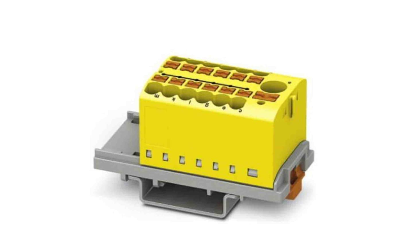 3273094 | Phoenix Contact Distribution Block, 13 Way, 4mm², 24A, 690 V ...