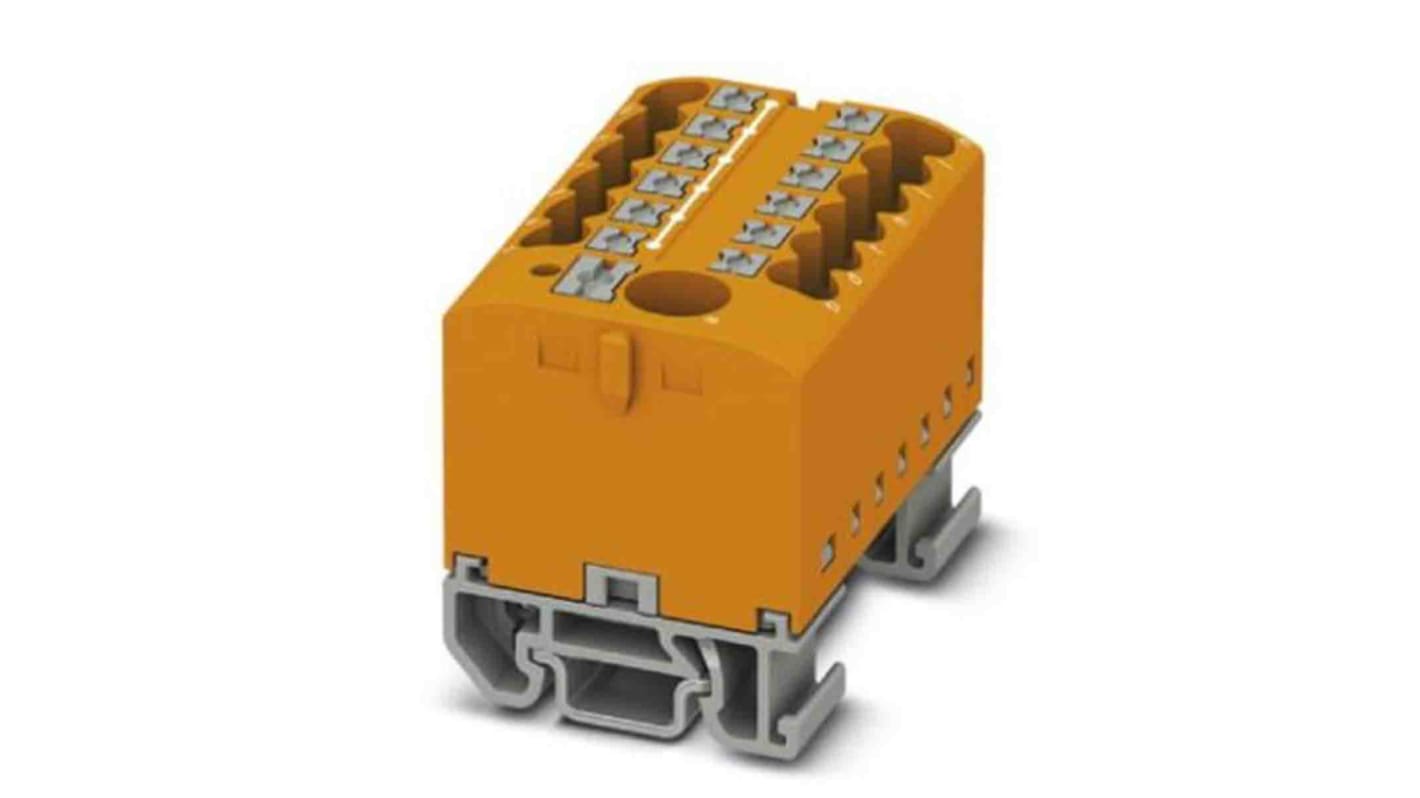 3274206 | Phoenix Contact Distribution Block, 13 Way, 4mm², 24A, 690 V ...
