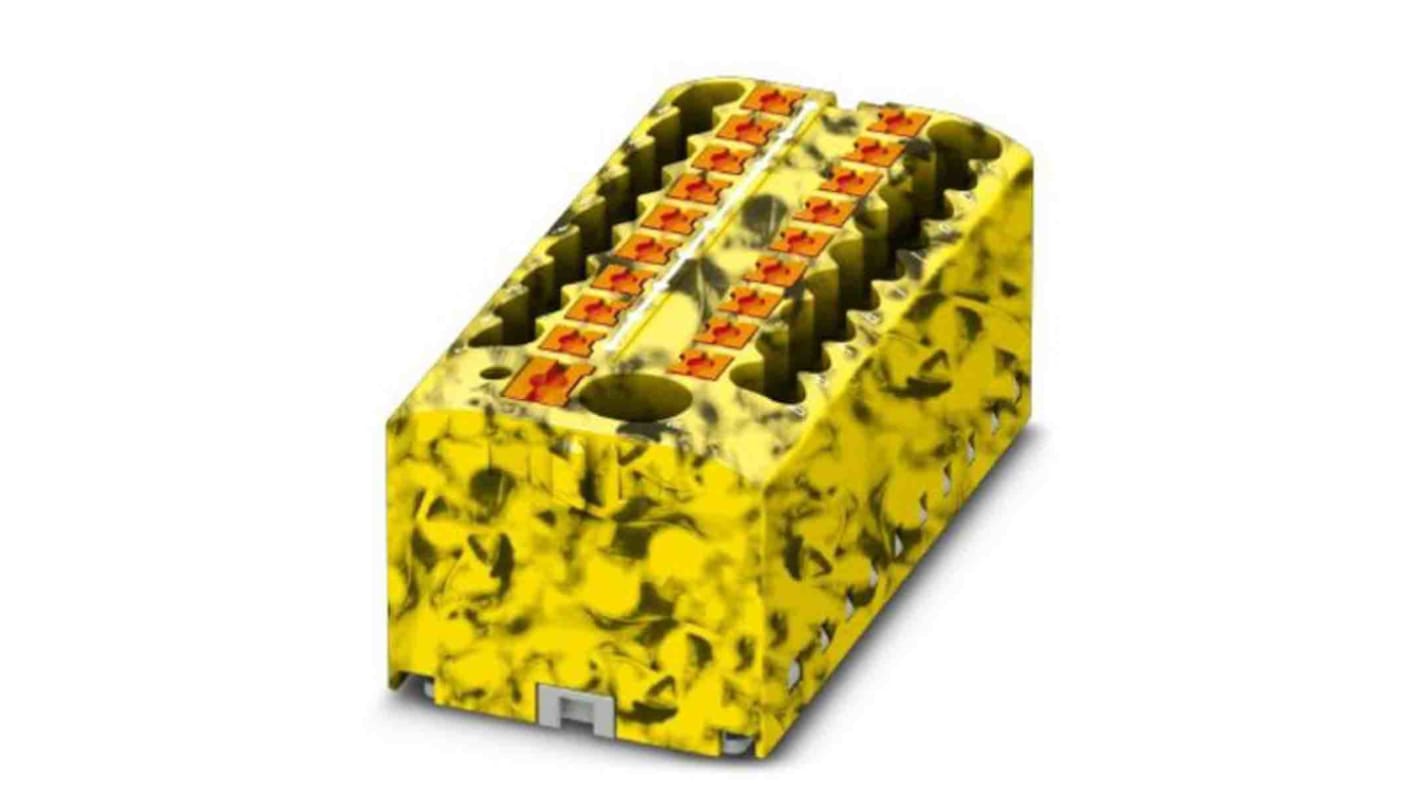 3273524 | Phoenix Contact Distribution Block, 19 Way, 0.14 → 4mm², 24A ...