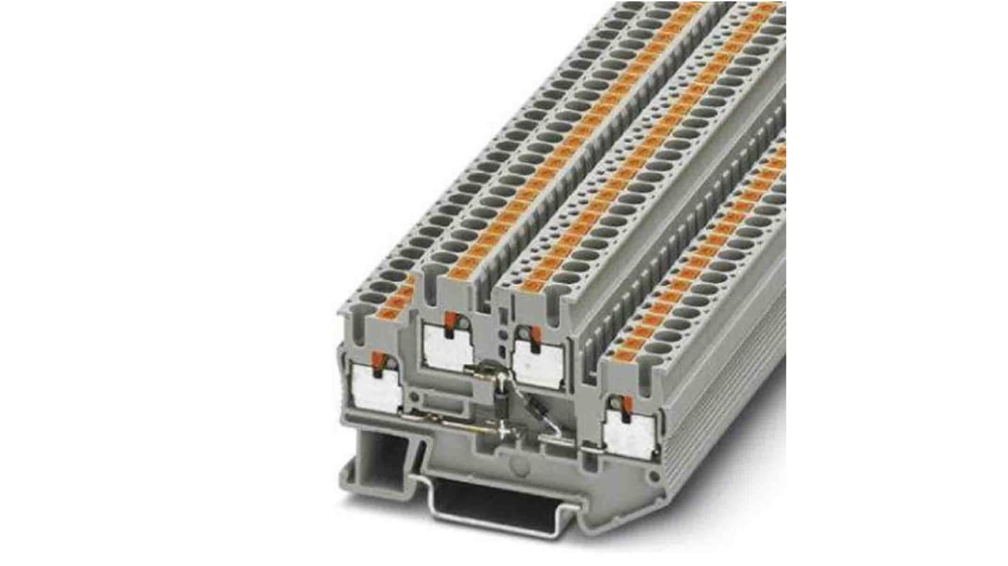 3213221 | Phoenix Contact PTTB Series Grey Component Terminal Block ...